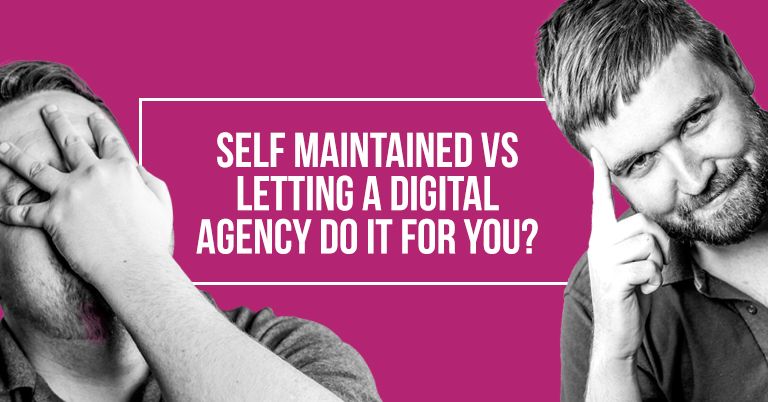 Self maintained vs letting a digital agency do it for you? | Dark ...