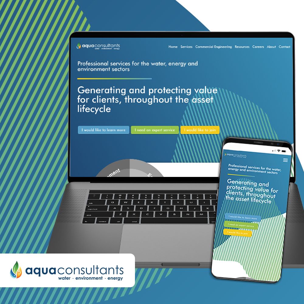 Aqua Consultants | Dark Cherry Creative