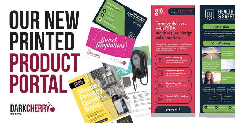 Our new printed product portal | Dark Cherry Creative